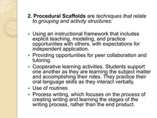 Success through Scaffolding | PPTX