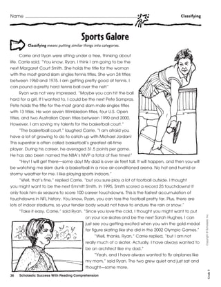 Scholastic Success With Reading Comprehension: Grade 5 Educational ...