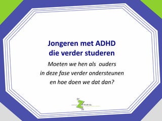 Succesvol verder studeren v2 | PPT