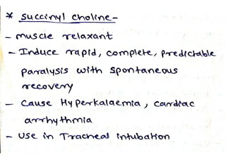 Succinyl choline | PDF