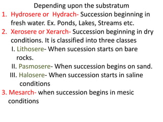 Succsion in plants | PPT
