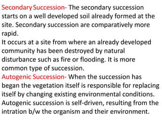 Succsion in plants | PPT