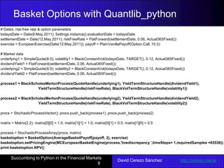 Succumbing to the Python in Financial Markets | PPT
