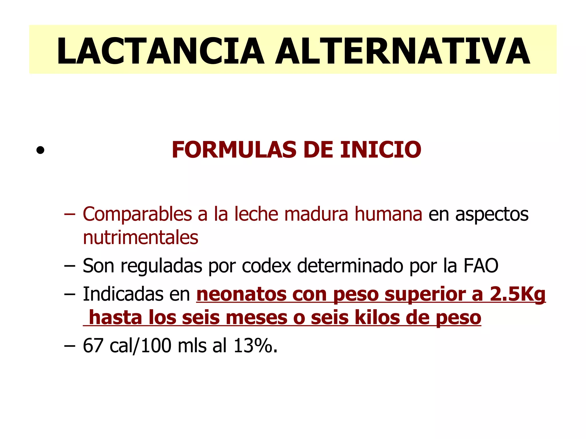 Sucedáneos De La Leche Humana | PPT