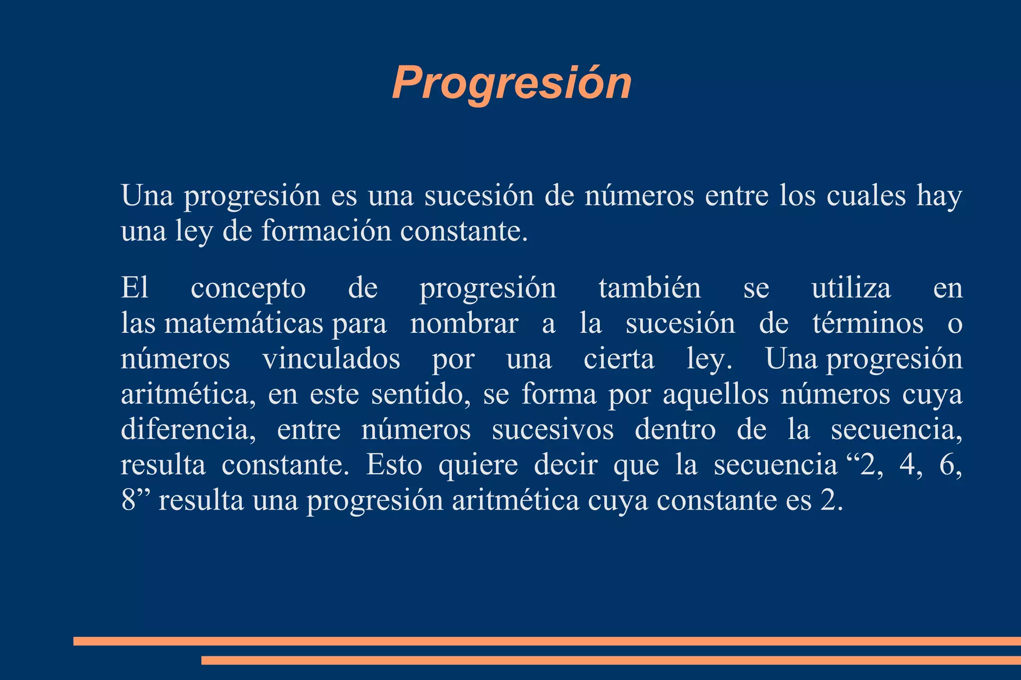 Sucesiones Matemáticas | ODP