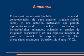 Sucesiones Matemáticas | ODP
