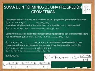 Sucesiones progresiones | PPTX