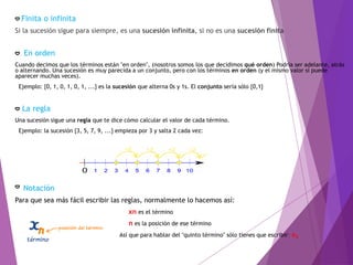 Sucesiones, sumatorias y progresiones | PPTX