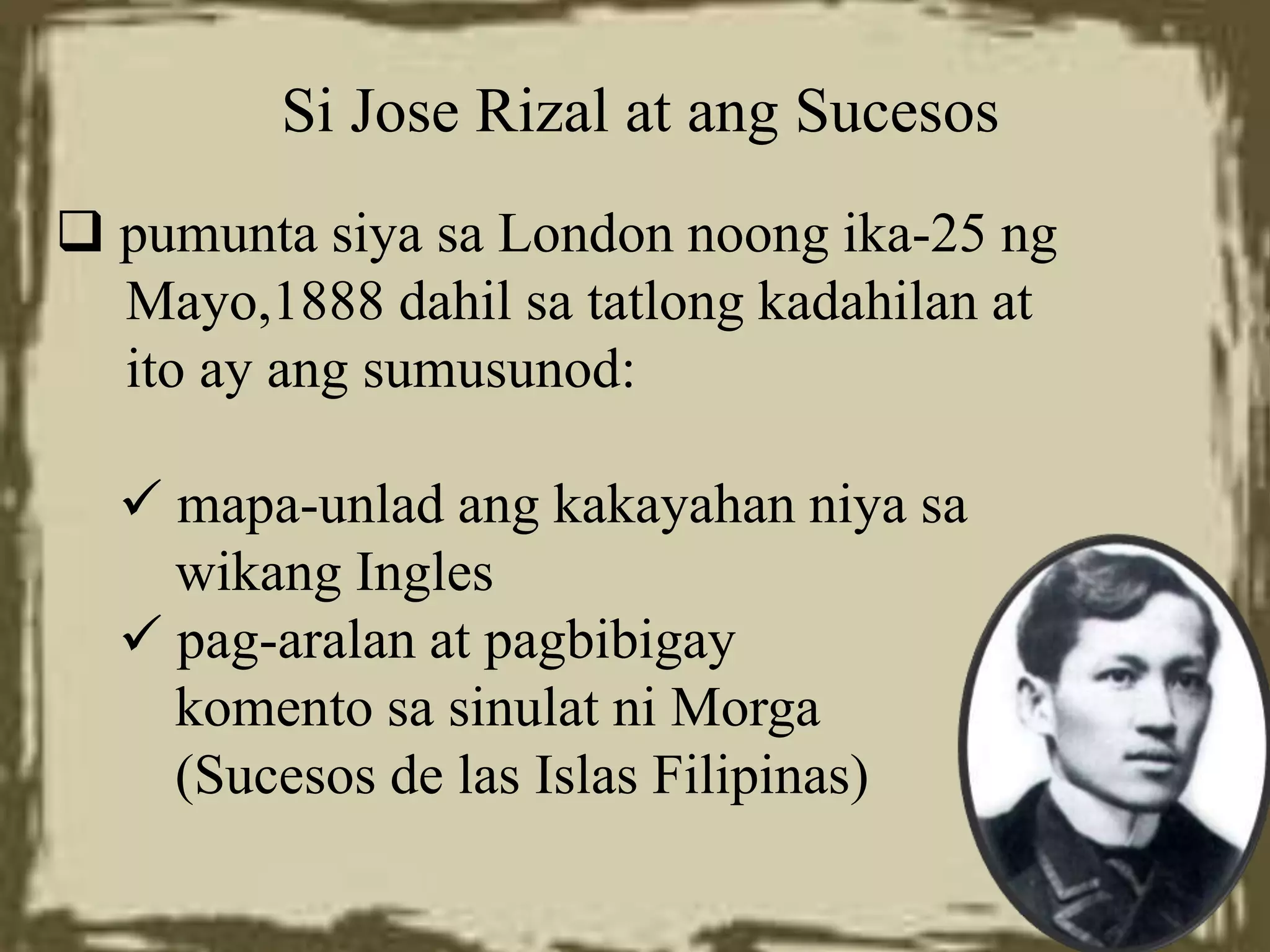 Sucesos de las Islas Filipinas (Introduction) | PPTX