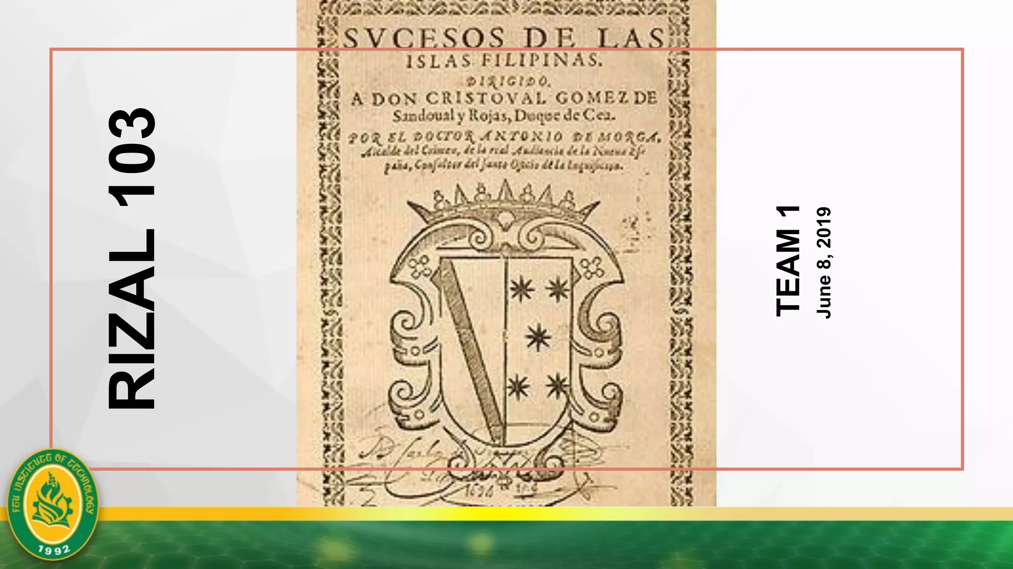 Dr. Antonio de Morga's Sucesos de las Islas Filipinas | PDF