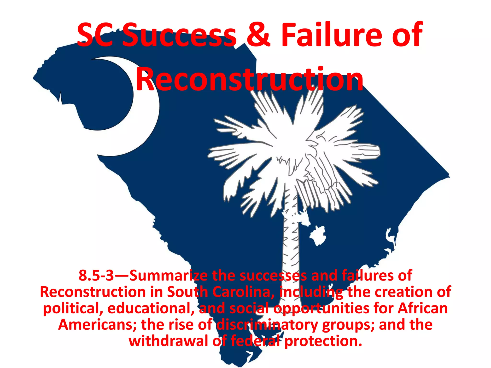 Sucess and failure of sc853 | PPTX