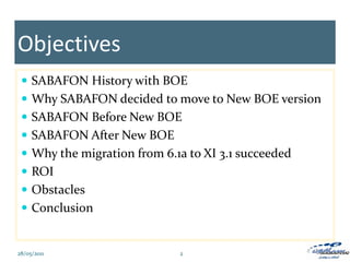 Sucess Story Of SABAFON for Business Intelligence from SAP | PDF