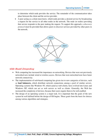 os mod1 notes | PDF