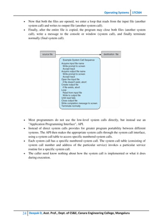 os mod1 notes | PDF