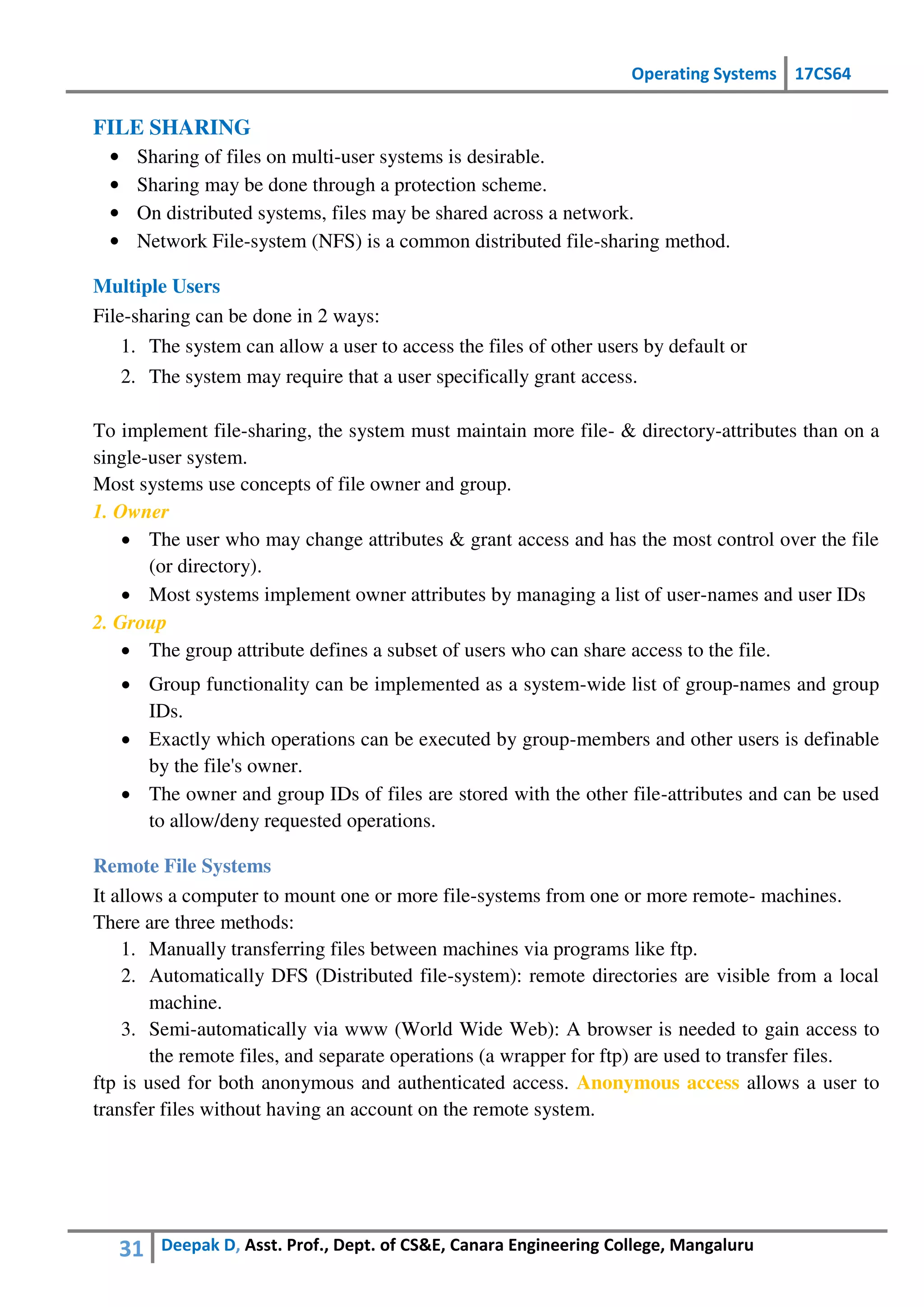 Sucet os module_4_notes | PDF | Operating Systems | Computer Software ...