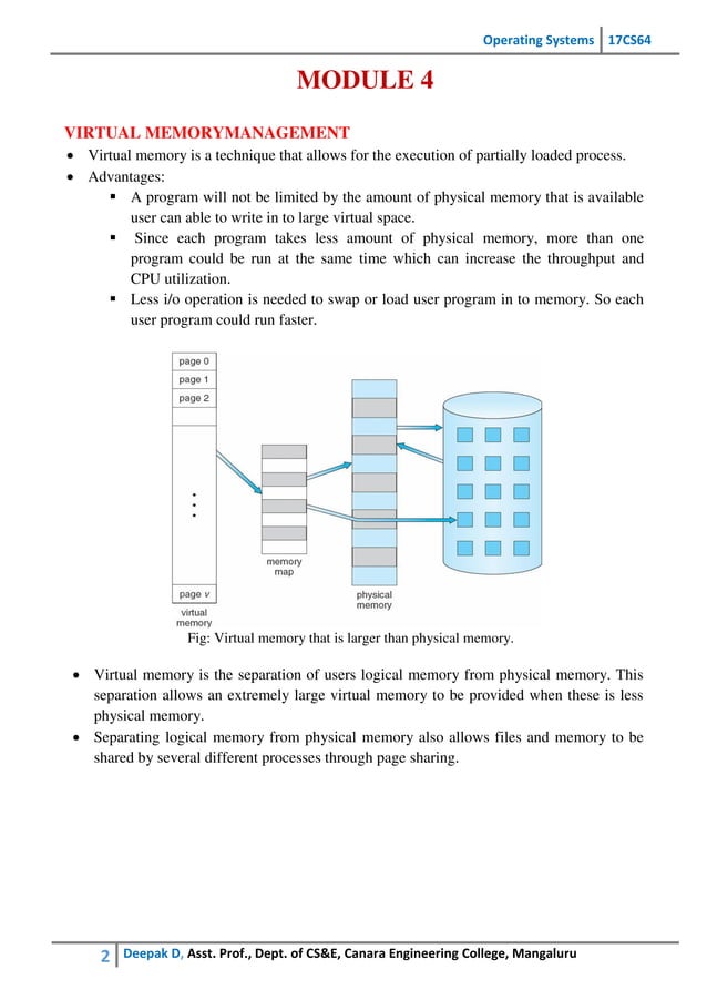 Sucet os module_4_notes | PDF | Operating Systems | Computer Software ...