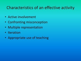 ACTIVITY METHOD | PPTX