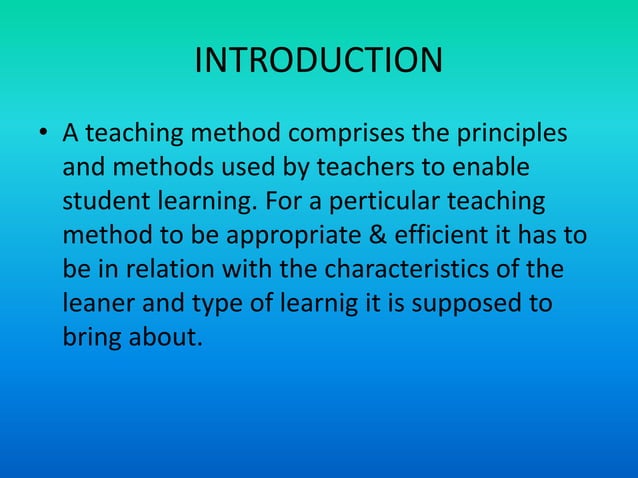 ACTIVITY METHOD | PPTX | Primary Education | Education