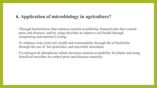 Agriculture microbiology and micro pests | PPTX