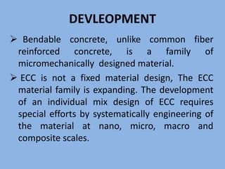 Bendable Concrete | PPTX