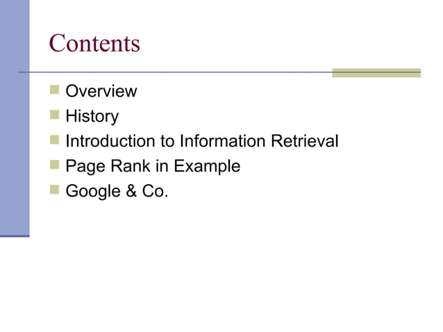 Introduction into Search Engines and Information Retrieval | PPT