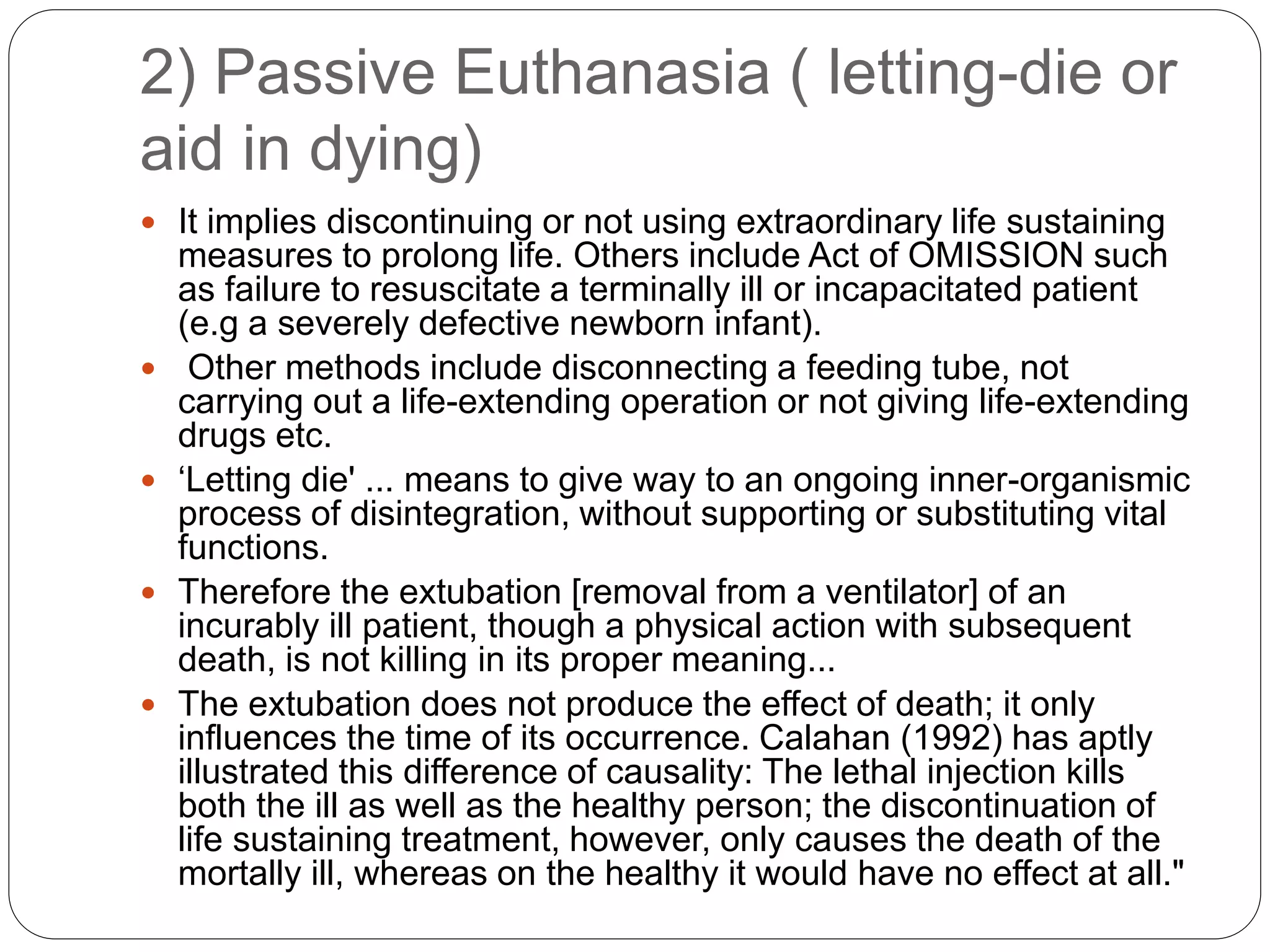 Suicide and Mercy Killing | PPTX