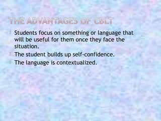 COMPETENCY BASED LANGUAGE TEACHING by Suci khairani | PPT