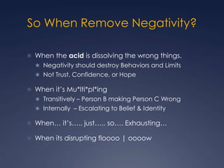 Removing Negativity from Interaction | PPT