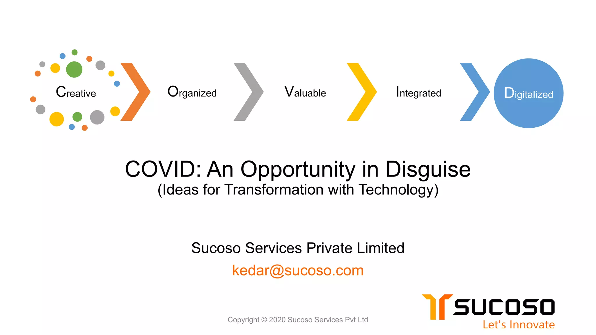 Ideas for transformation with technology in business new normal | PPT