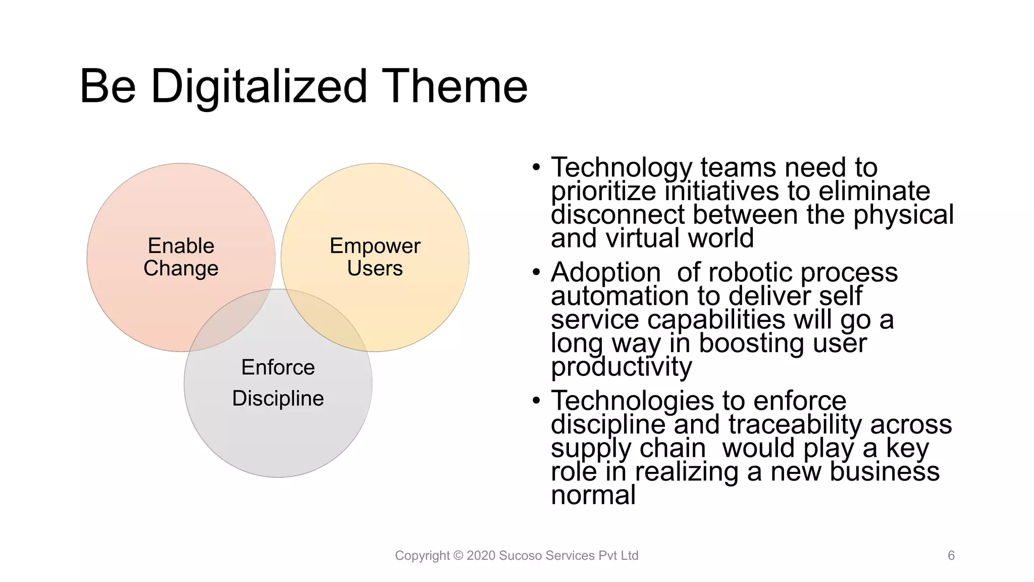 Ideas for transformation with technology in business new normal | PPT