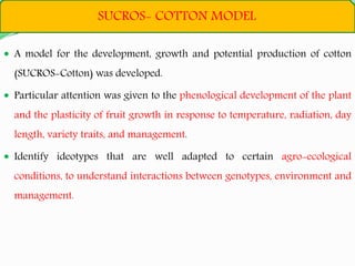 SUCROS MODEL | PPT