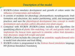 SUCROS MODEL | PPTX