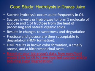Sucrose Hydrolysis - Texa+.ppt biology and topic of biochemistry | PPT