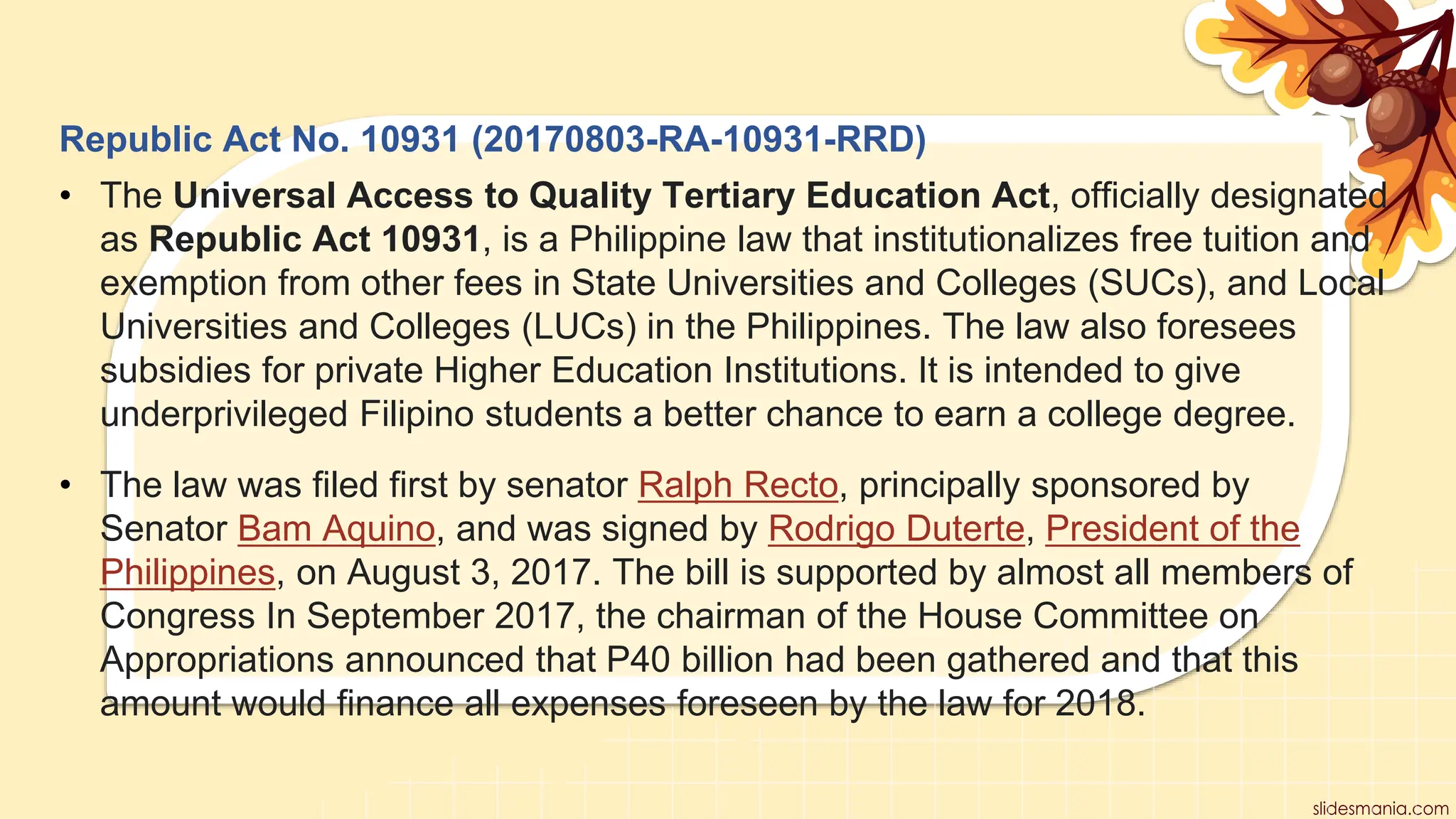 SUCs State Universities and Colleges.pptx