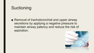 Suctioning -neonates- | PPTX