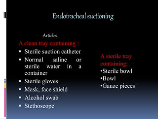 Suctioning | PPTX