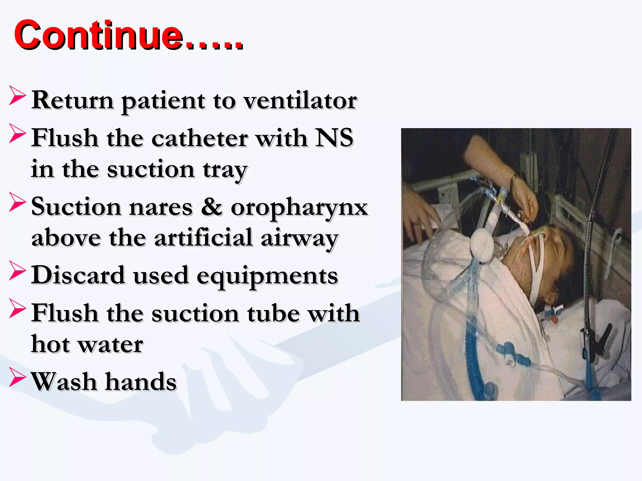 Endo tracheal Suctioning | PPT