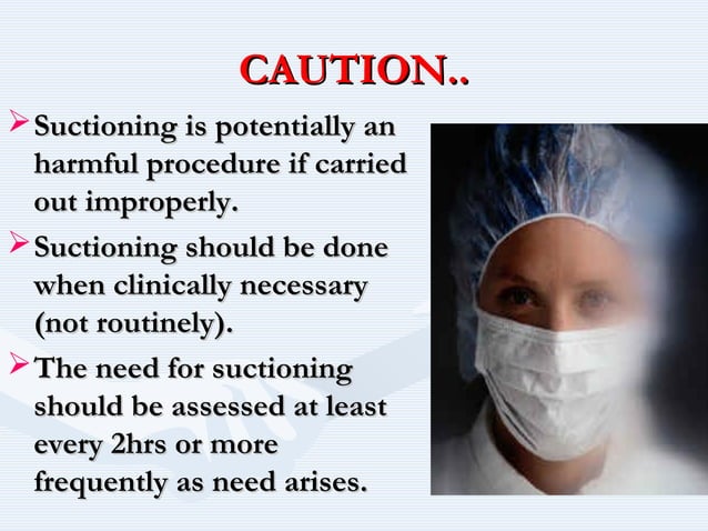 Endo tracheal Suctioning | PPT | Lung and Respiratory Health | Diseases ...
