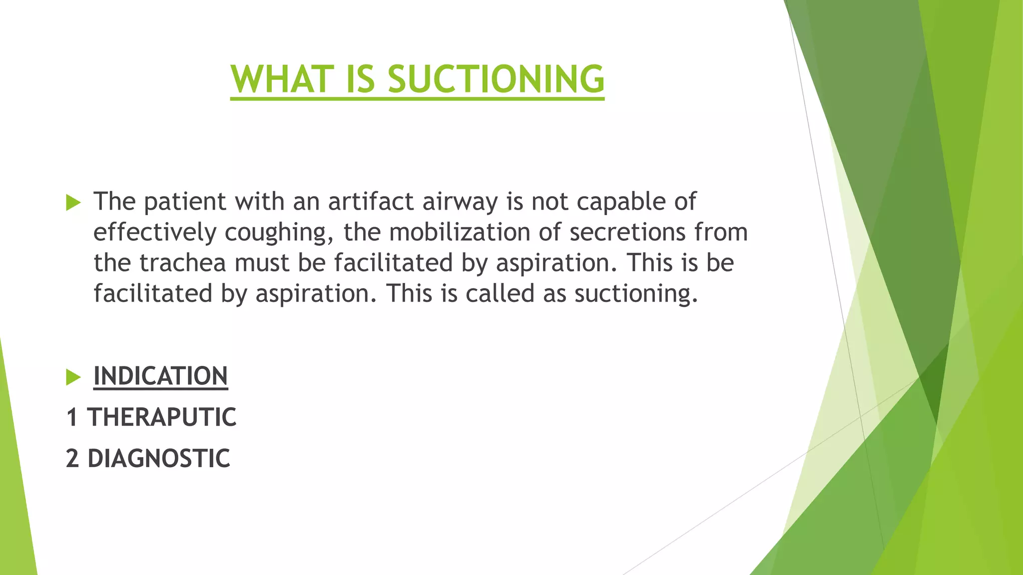 Suctioning | PPTX