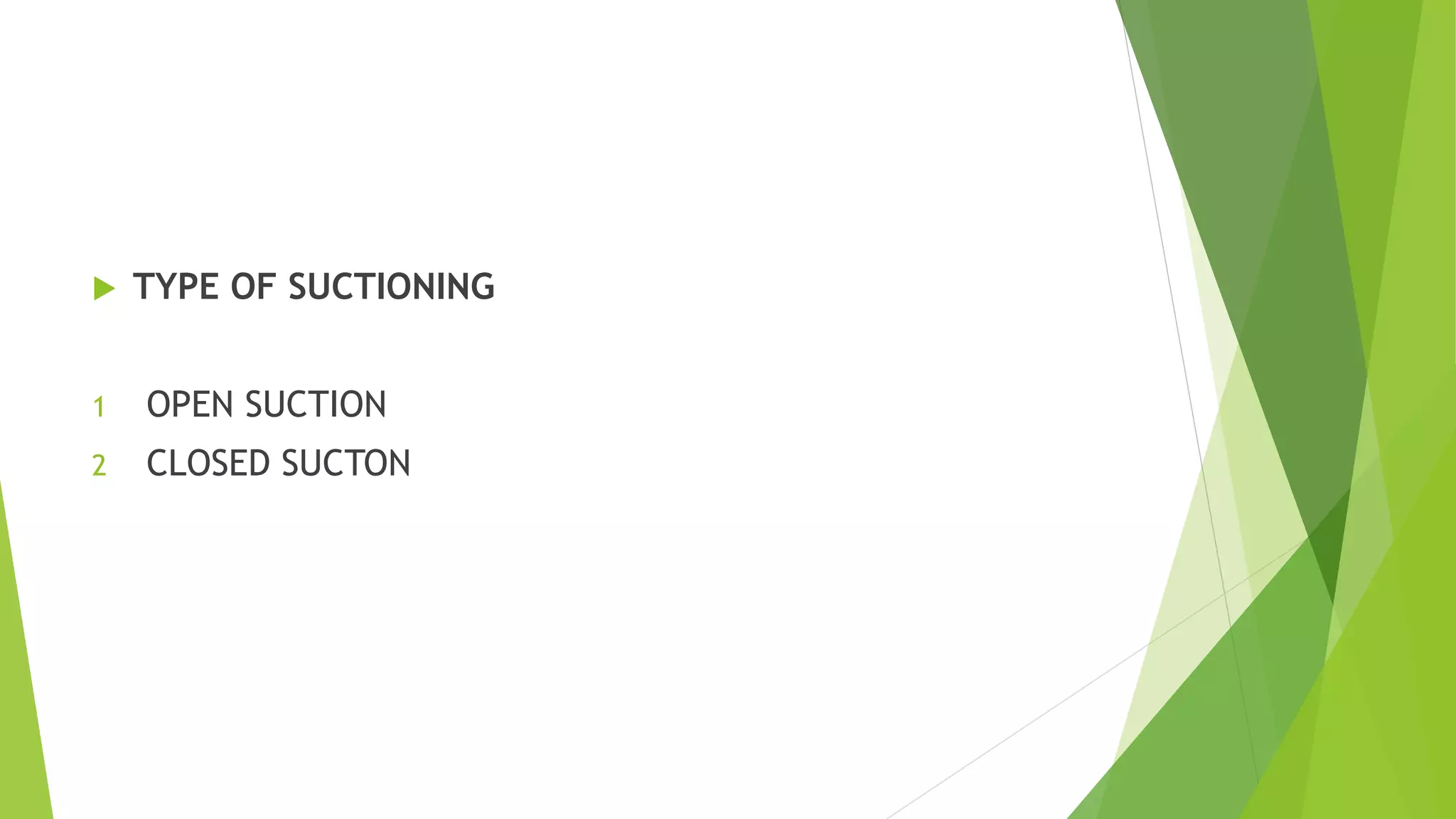 Suctioning | PPTX