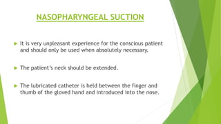 Suctioning | PPTX