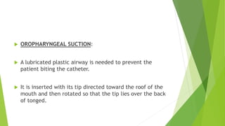 Suctioning | PPTX