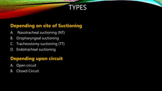 suctioning-211013092839.pptx | First Aid | Injuries