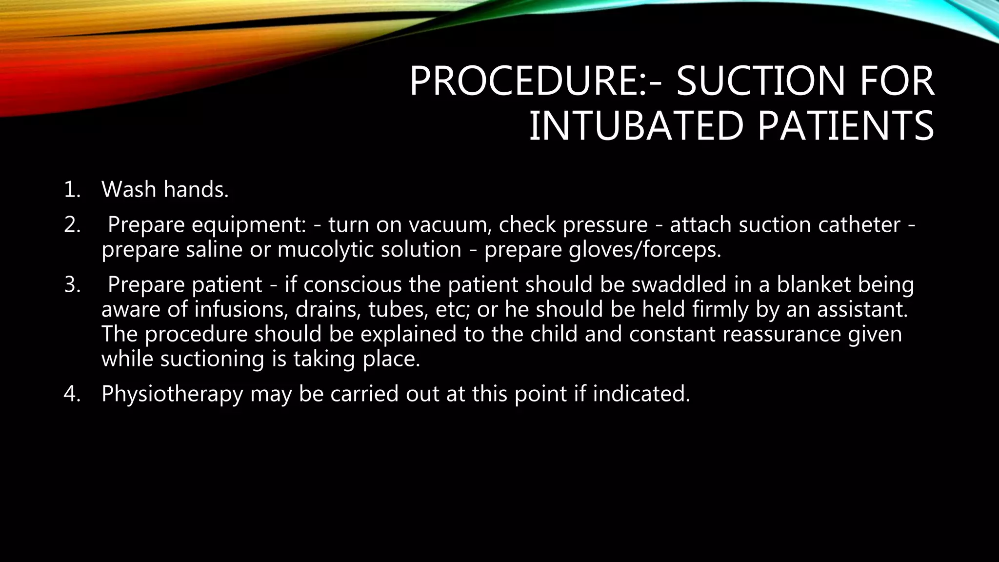 Suctioning | PPTX