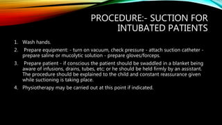 Suctioning | PPTX
