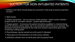 Suctioning | PPTX