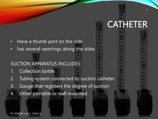 SUCTIONING OROPHARYNGEAL AND NASOPHARYNGEAL CAVITIES | PPTX