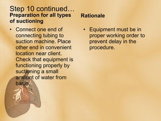 Suctioning Procedure | PPT