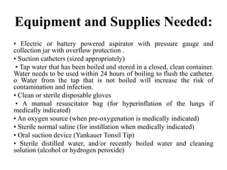 Suction machine.. | PPTX