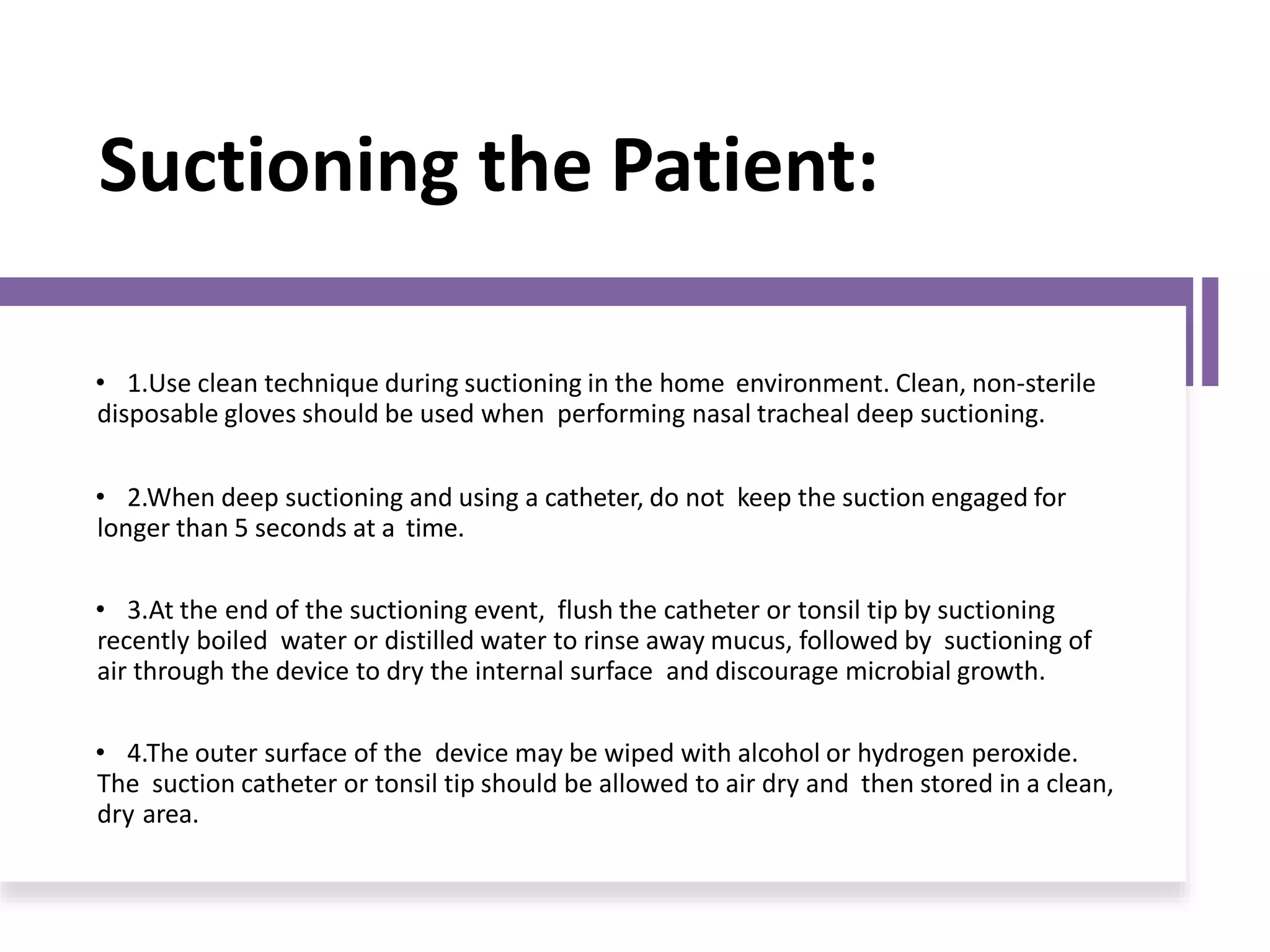 Suction machines- Applications and Maintenance | PPTX